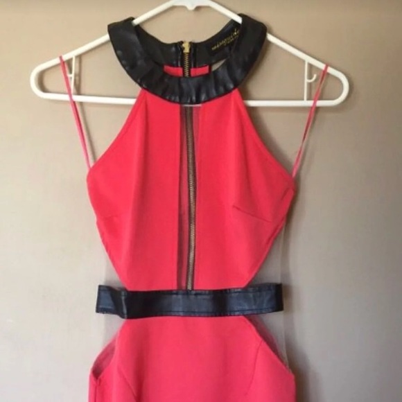 Missguided | Dresses | Coral Bodycon Dress | Poshmark